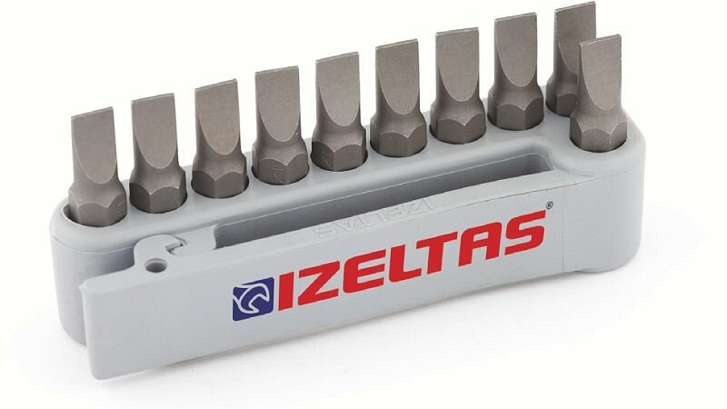 Набор бит шлиц SL 1,2х6,5 25 мм IZELTAS