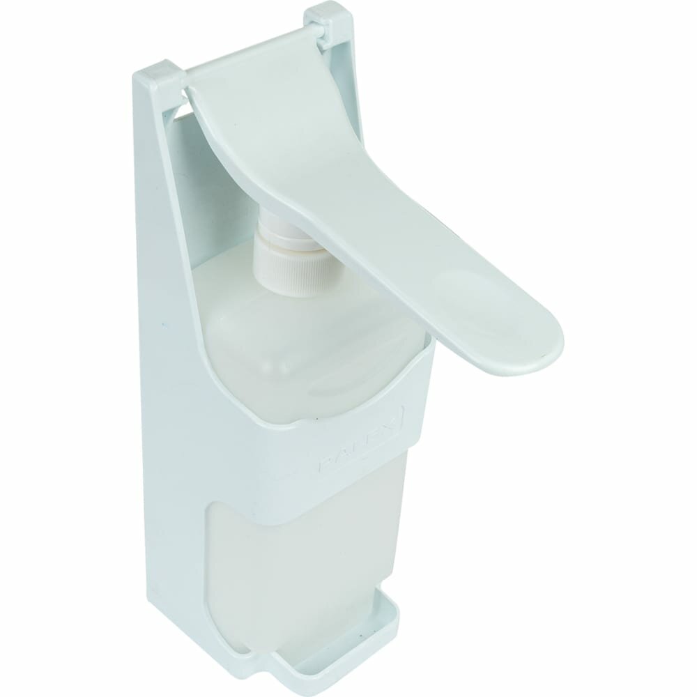 Локтевой настенный дозатор-диспенсер для антисептика, дезсредства и жидкого мыла Palex 80828 ND-1