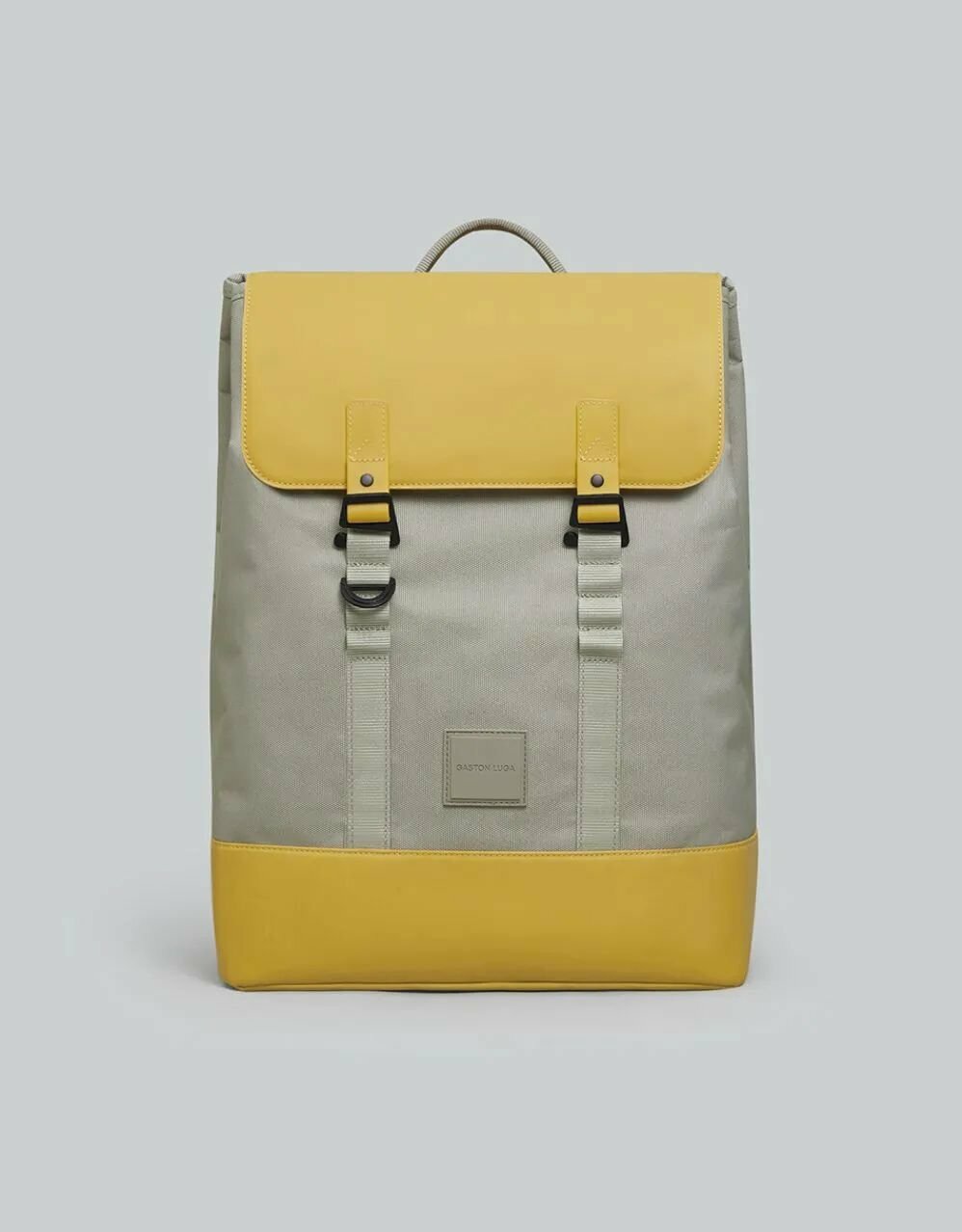 Рюкзак Gaston Luga HE302 Heritage 16" Backpack. Цвет: серо-зеленый шалфей с желтыми вставками