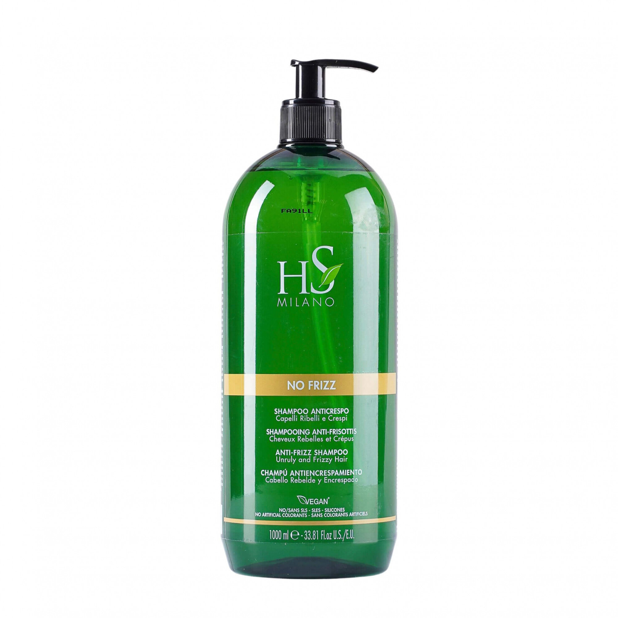 Шампунь для пушистых, вьющихся волос Dikson HS No Frizz Shampoo Disciplinante anticrespo, 1000 мл.