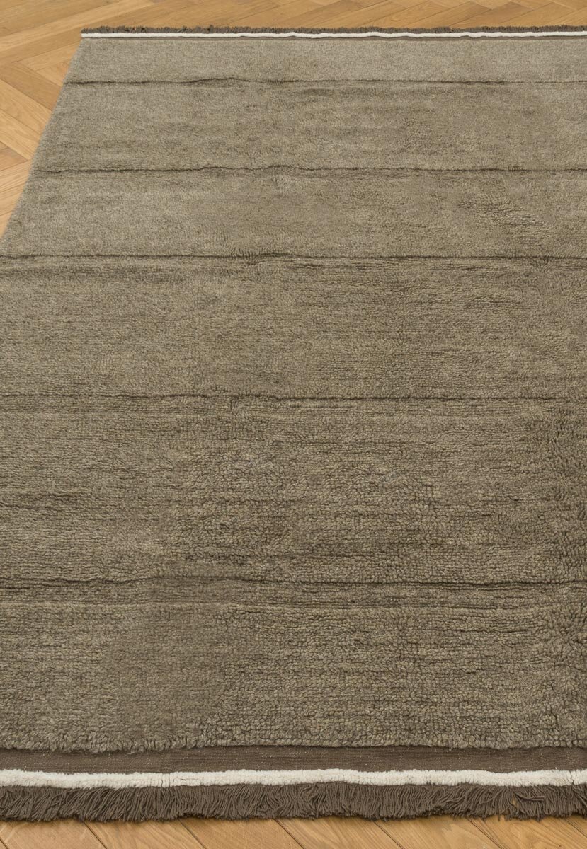 Ковер шерстяной 170*240 см Lorena Canals Wool Steppe Sheep Grey