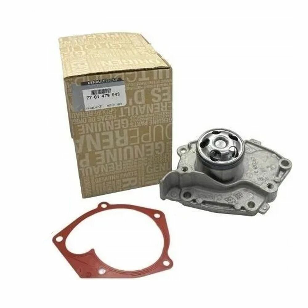 Насос водяной Renault PA10006, для Renault Duster, серебристый