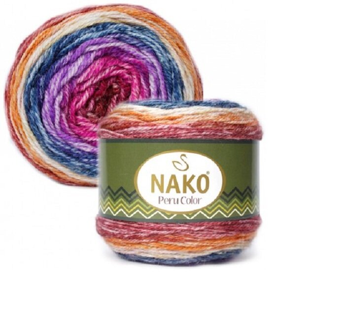 Пряжа NAKO " Peru Color " 32187