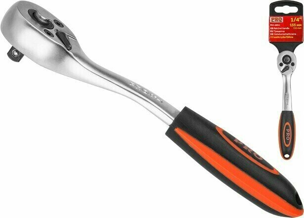 Трещотка PRO STARTUL (PRO-48014) 1/4" 72 зуба 155 мм