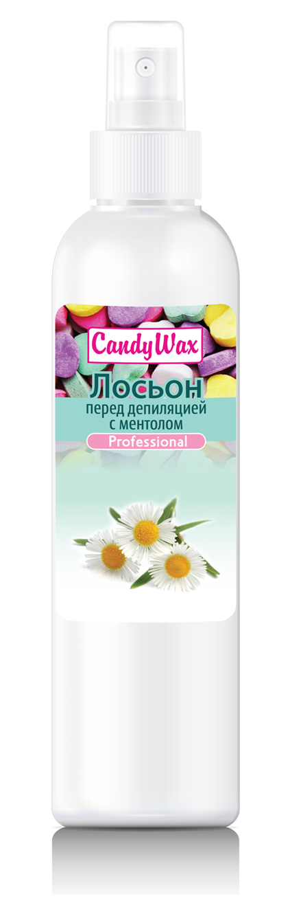 Candy Wax Лосьон перед депиляцией с ментолом (250 мл)