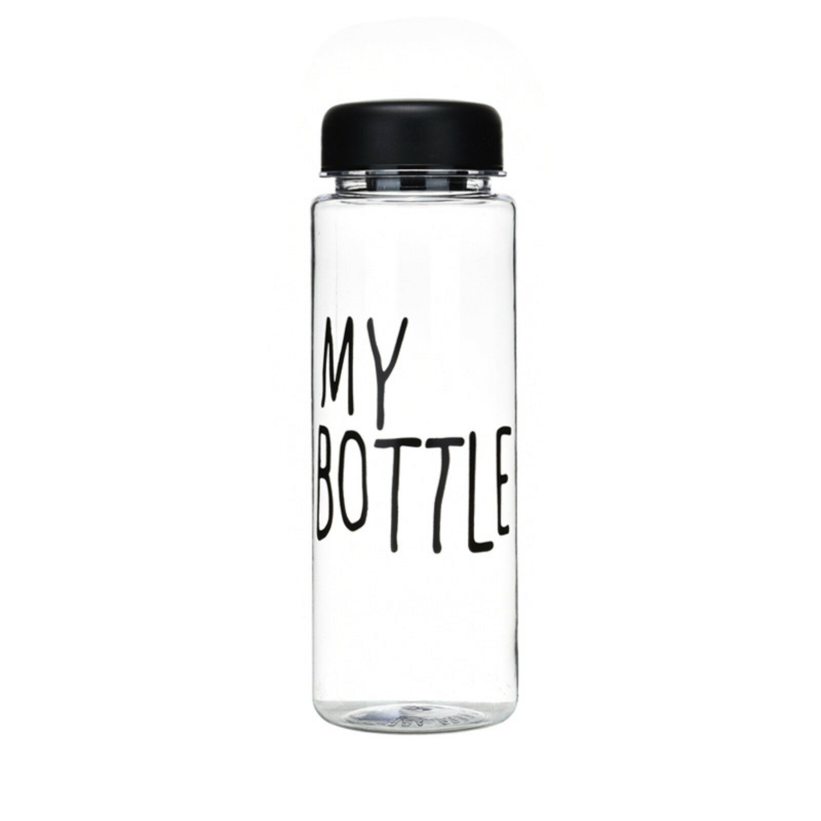 Бутылка для воды My bottle, 500 мл, 19.5×6.5 см, чёрная
