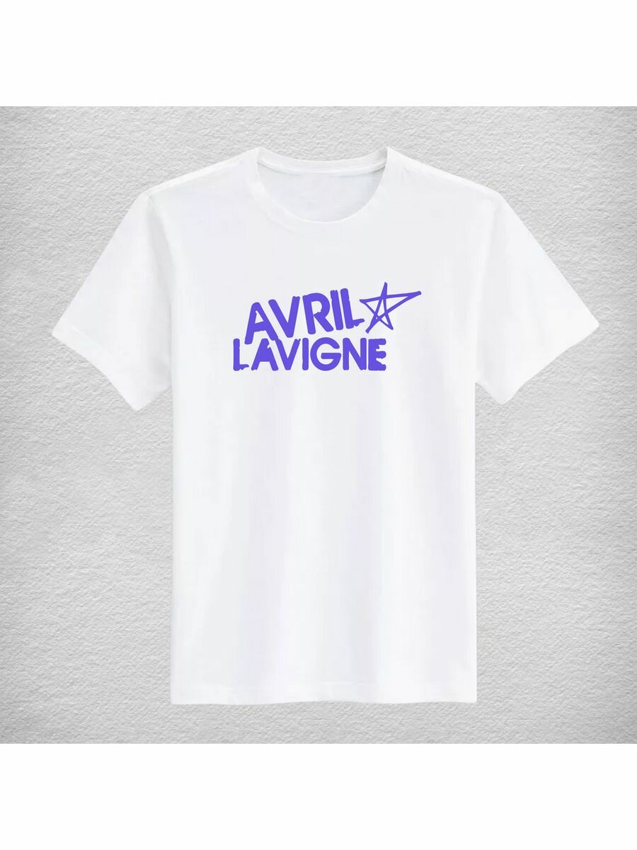 Футболка avril lavigne рок группа