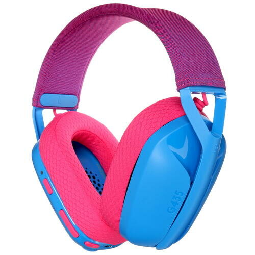 Беспроводные наушники Logitech G435, голубой