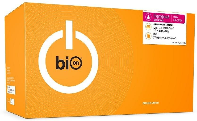 Картридж Bion Cartridge BCR-CF383A пурпурный