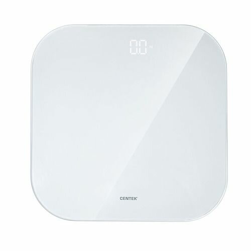 Напольные весы CENTEK CT-2440, до 180кг, цвет: белый [ct-2440 led white]