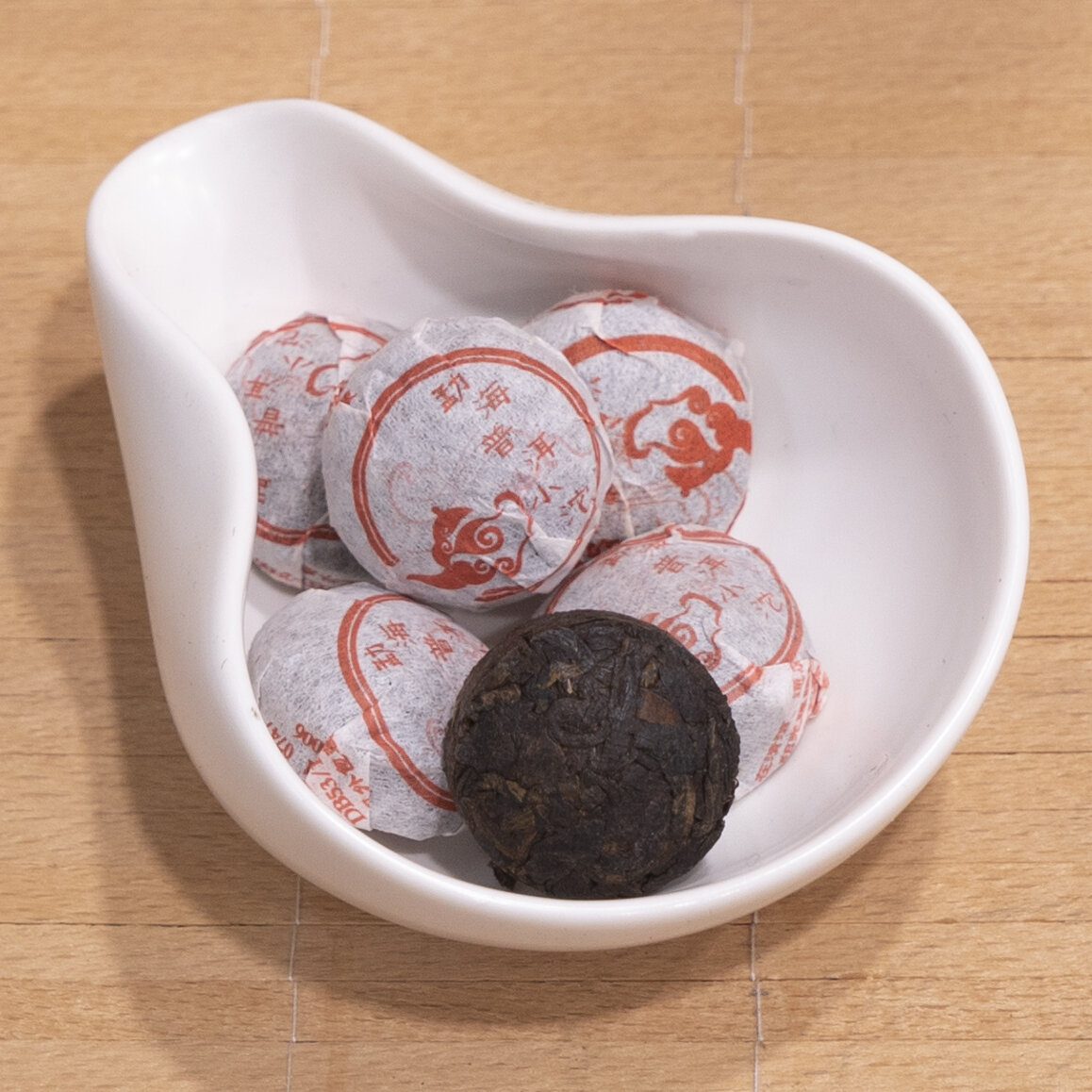 Пуэр(ШУ) черный прессованный. Мини То Ча 2007 г