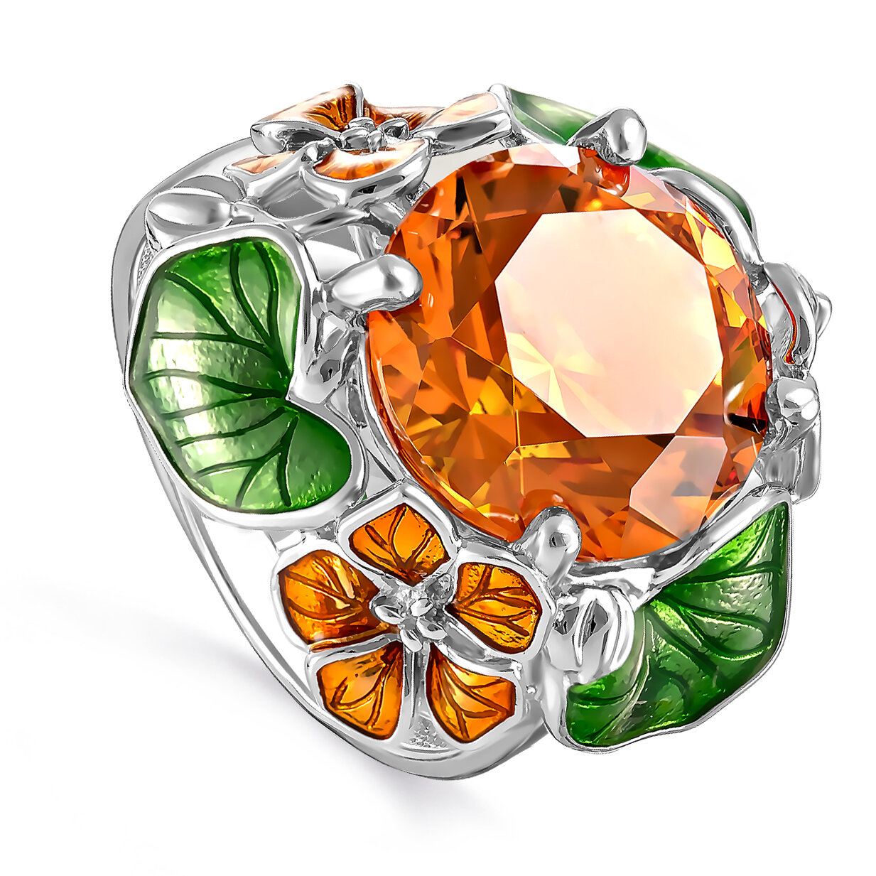 Кольцо тонкое, серебро, 925 проба, ситалл