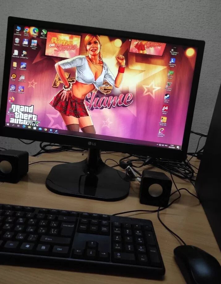 AMD Компьютер 3,9ГГц; Видео 2Гб; DDR3 10Гб; SSD 120G