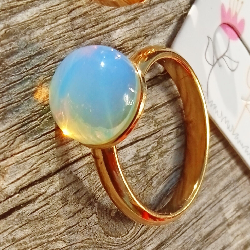 Кольцо, опал