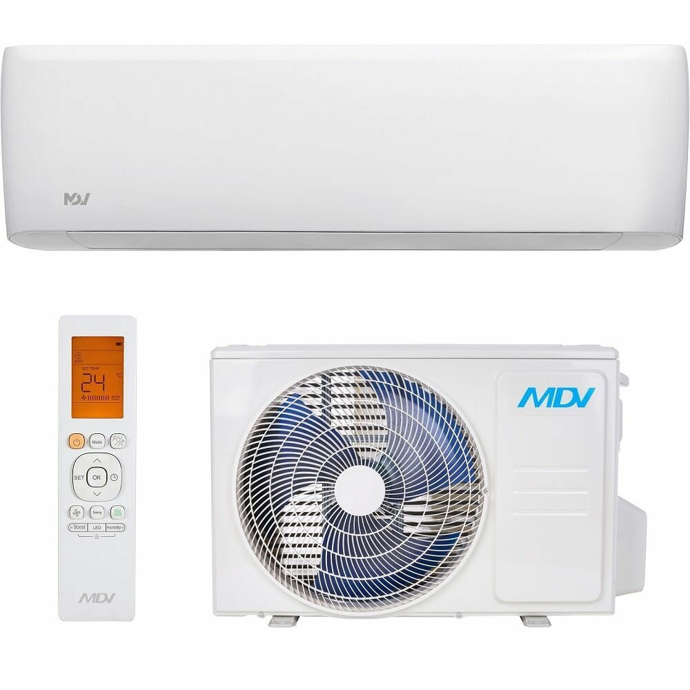 Сплит-система MDV OP INVERTER MDSOP-09HRFN8 /MDOOP-09HFN8, охлаждение до 25 кв. м, (обогрев), антикоррозийное покрытие, быстрое охлаждение, Китай