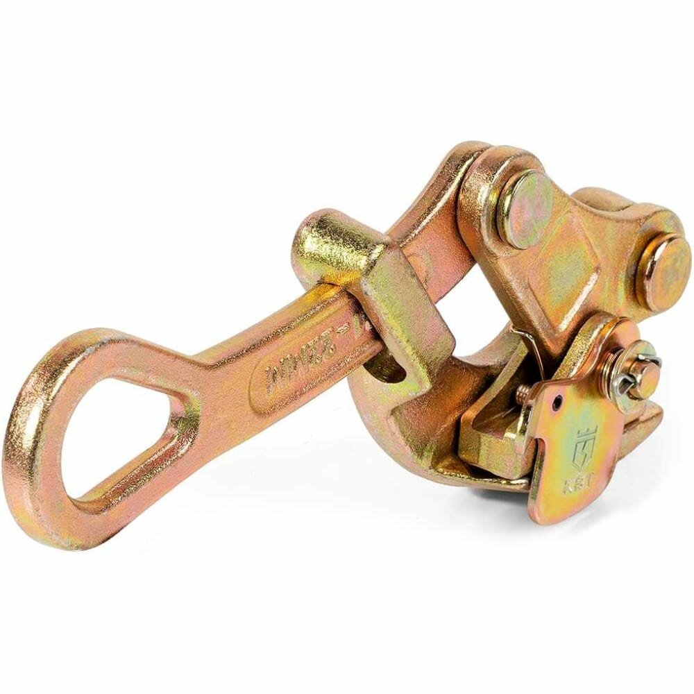 Монтажный зажим лягушка КВТ МЗ-22 57635, с оптоволоконным кабелем