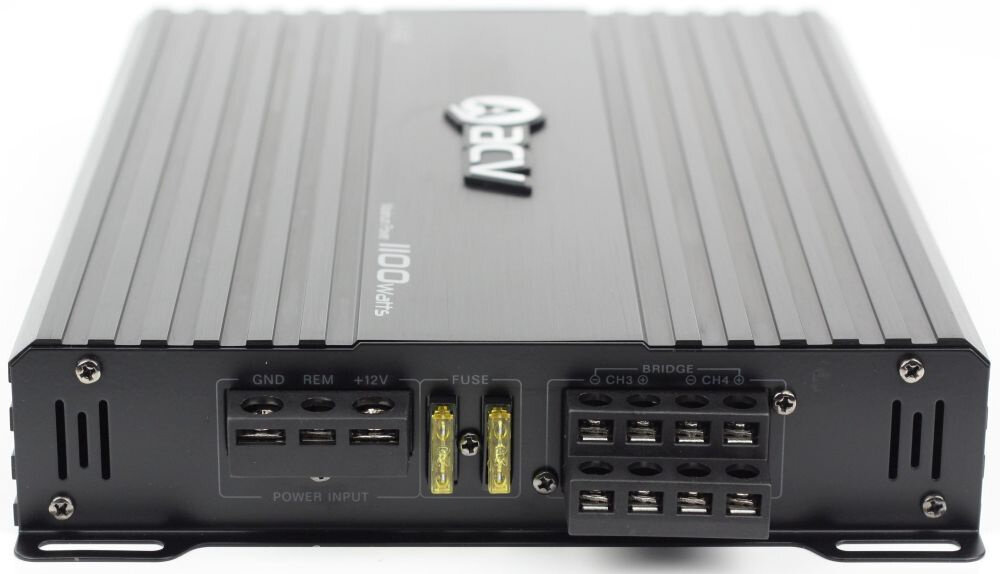 Усилитель автомобильный ACV Lх-4.60, четырехканальный, выходная мощность 240 Вт (21099)