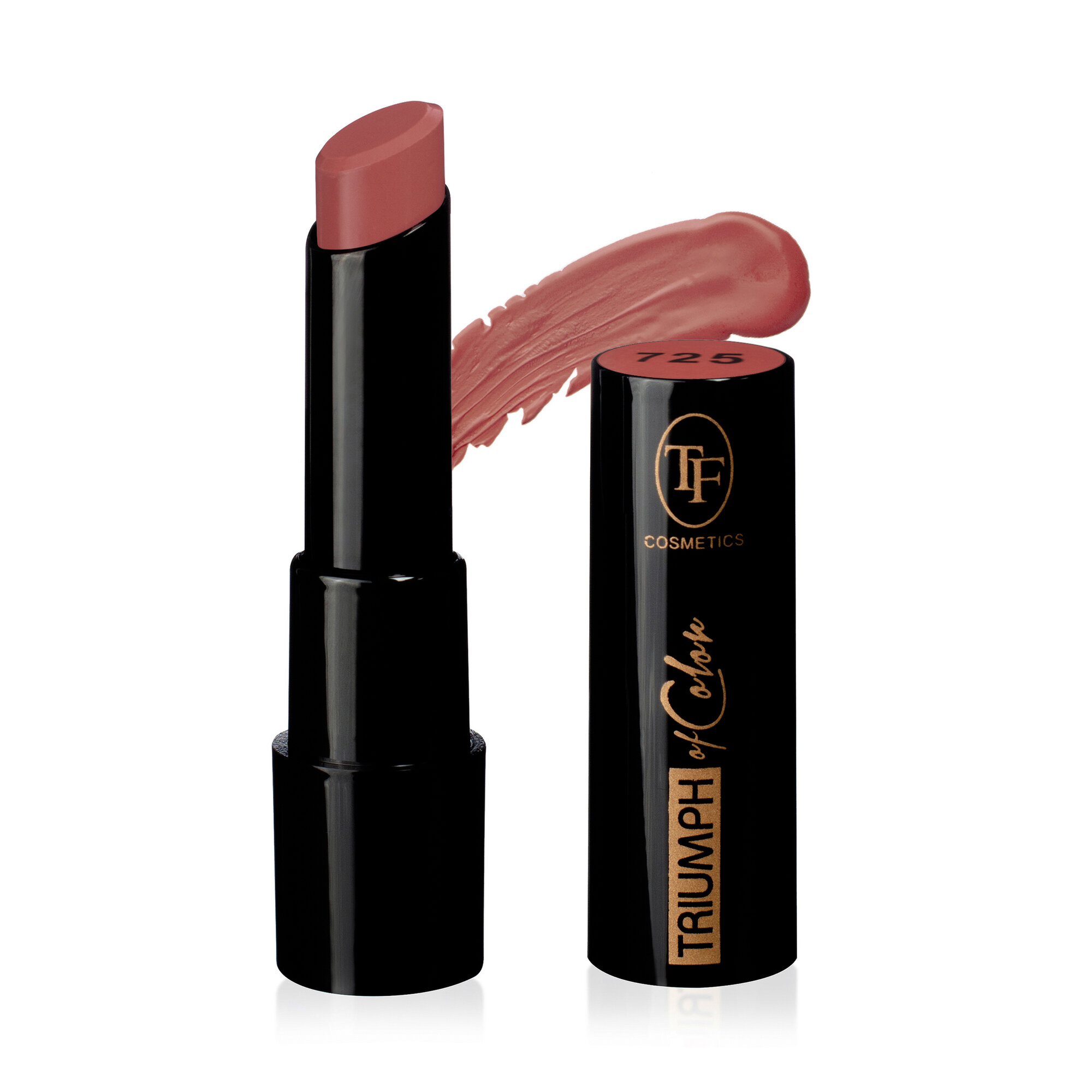 TF cosmetics Помада Z21 Triumph of color, 725 Натуральный нюд, 3,8 г
