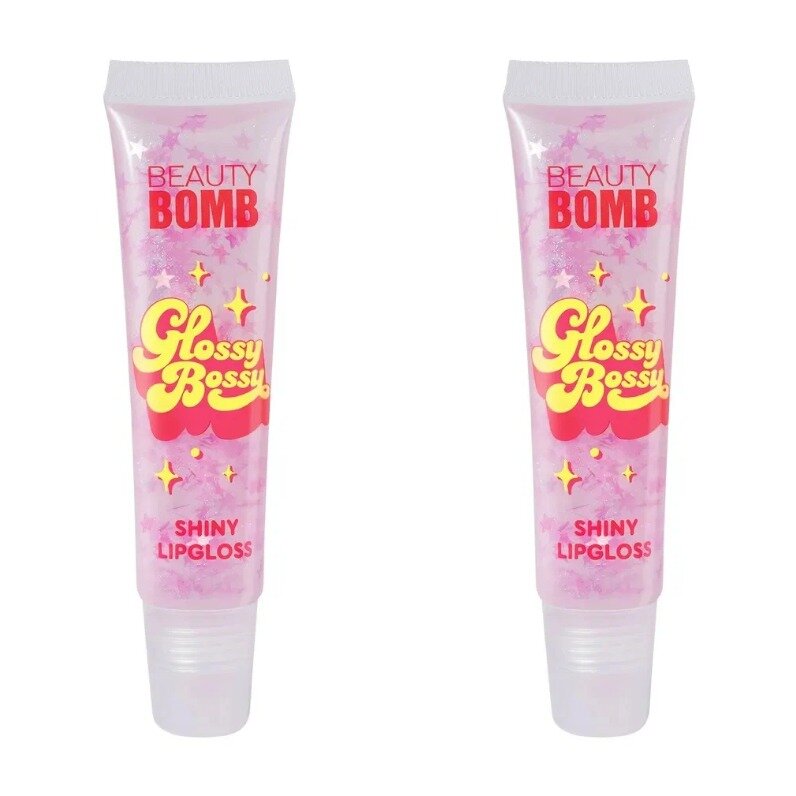 Блеск для губ Beauty Bomb Lip Gloss Glossy Bossy тон 03, 12мл, 2 шт