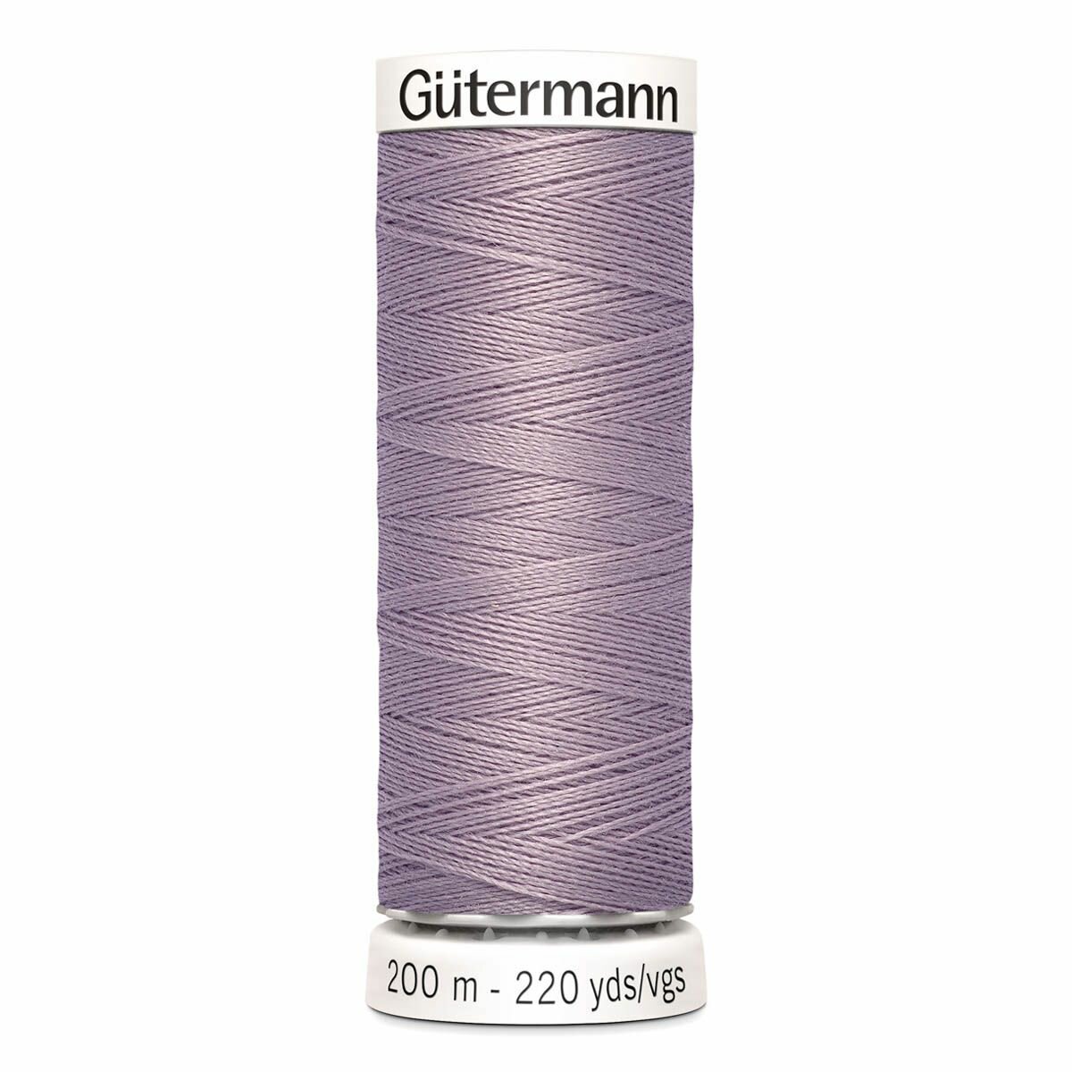 01 Нить Sew-All 100/200 м для всех материалов, 100% полиэстер Gutermann 748277 (125 бежево-сиреневый)