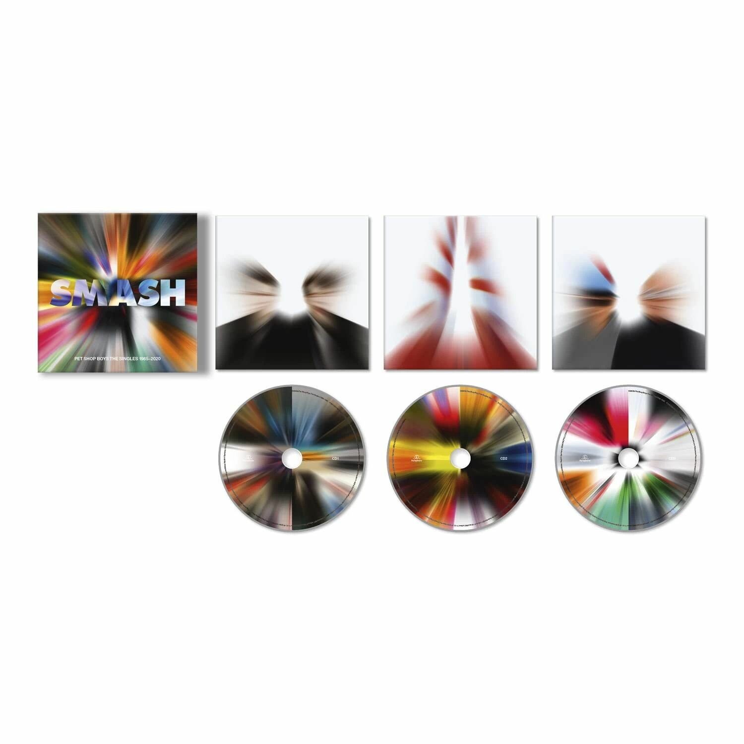 Фирменный аудио диск Pet Shop Boys - Smash The Singles 1985 - 2020 (3CD) 2023 Parlophone, Papersleeve In Minibox