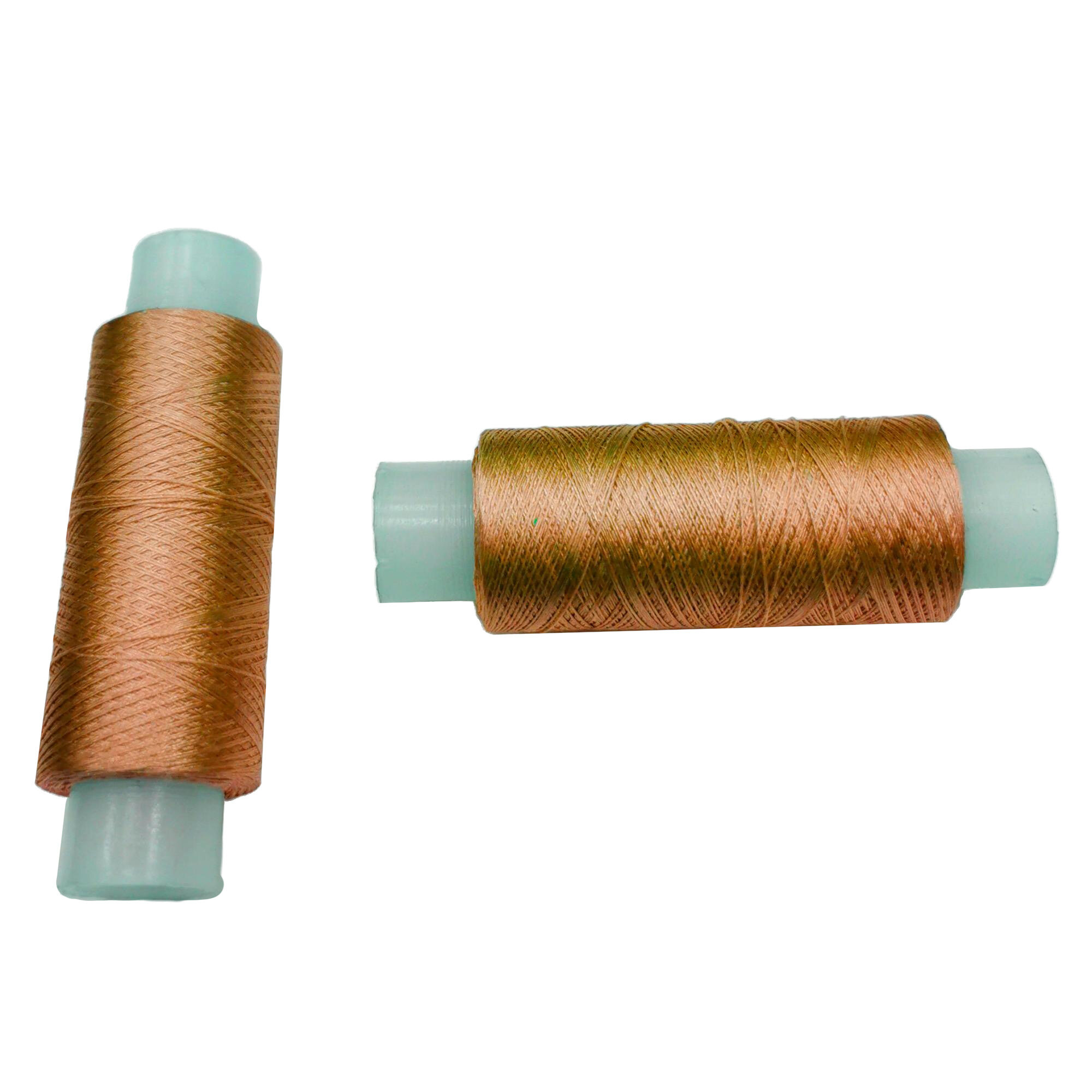 Нить шелковая, Моснитки 65С, цвет №016 (цвет золотисто-оранжевый), катушка 200 метров