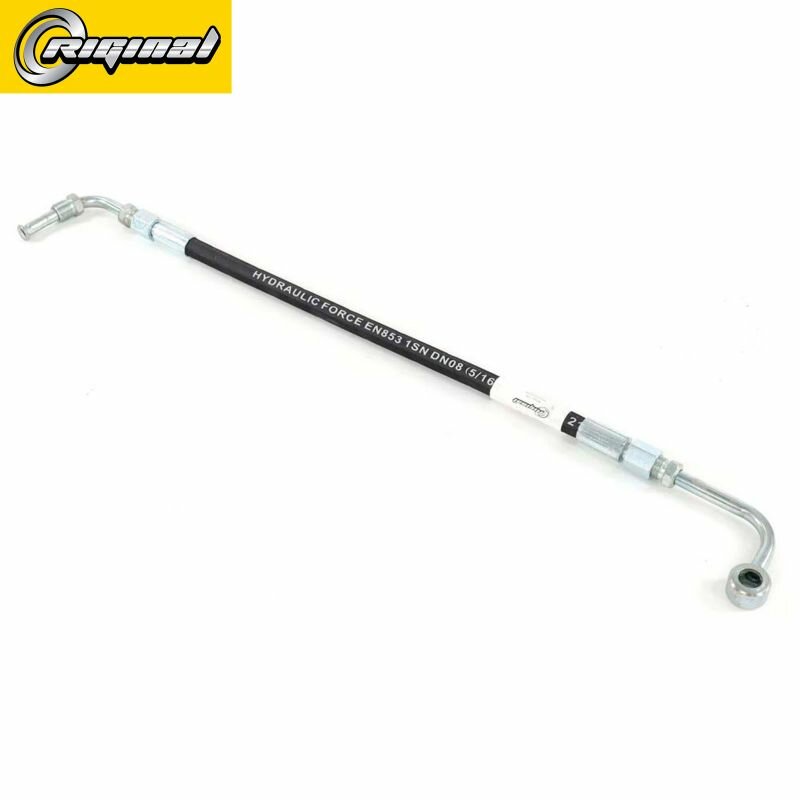 Шланг ГУР нагнетательный L-710, кольцо-штуцер, для ГАЗ 2217, 3302 Евро-3