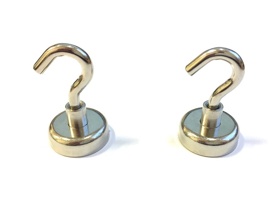 Магнитное крепление E25 с крючком - 2 штуки