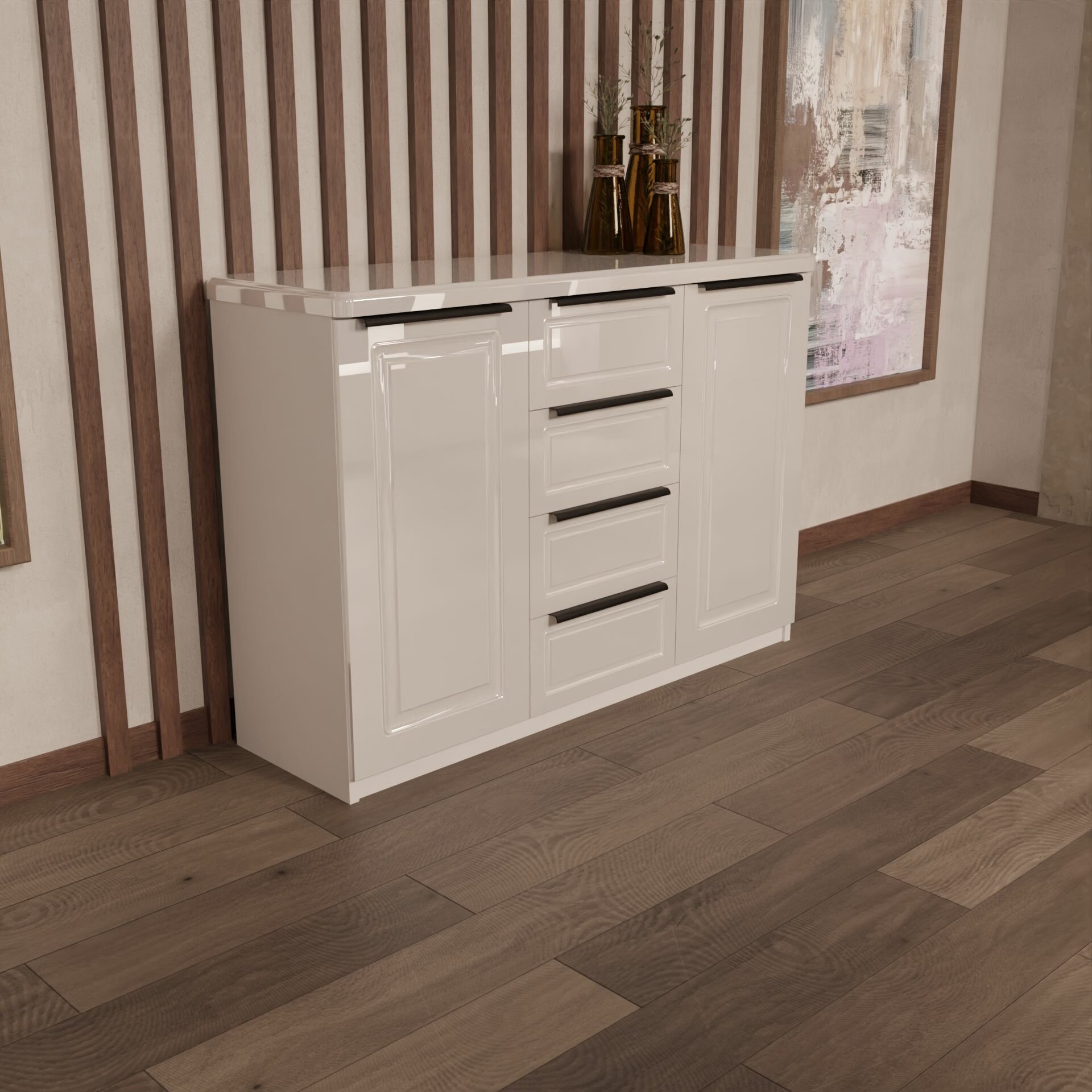 Комод 1200 Катерина профильные ручки