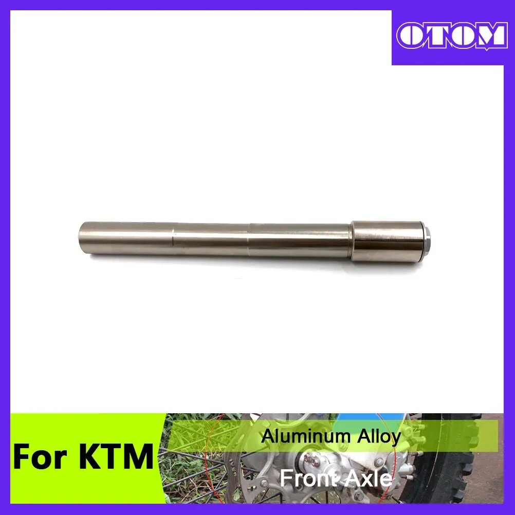 Передняя ось OTOM для мотокросса, новая модель, вал трубки ступицы колеса для KTM SXF XC EXC XCFW HUSQVARNA FC FE TC TE, детали для внедорожных мотоциклов