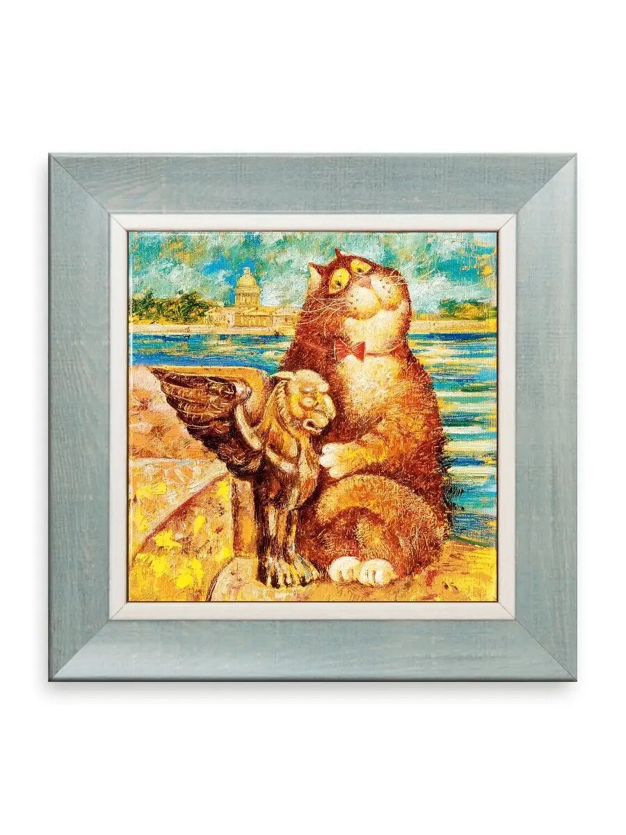 Картина на стену с Питерскими котами