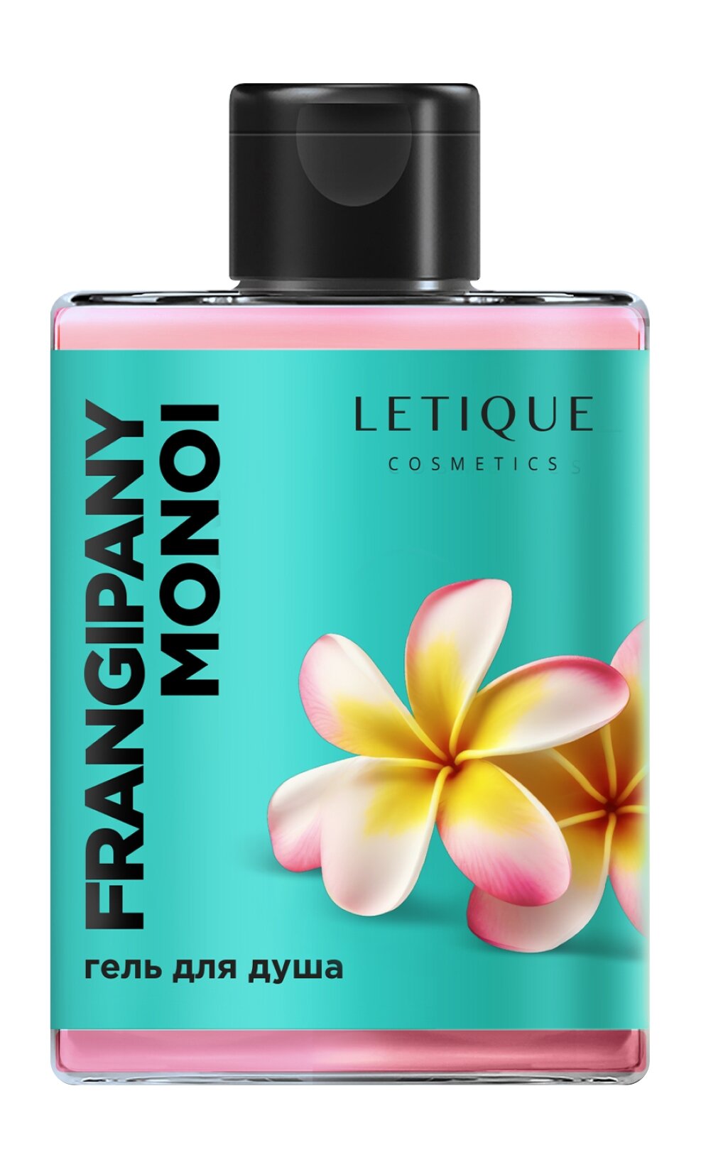 LETIQUE Гель для душа Shower Gel Frangipani Monoi, 300 мл