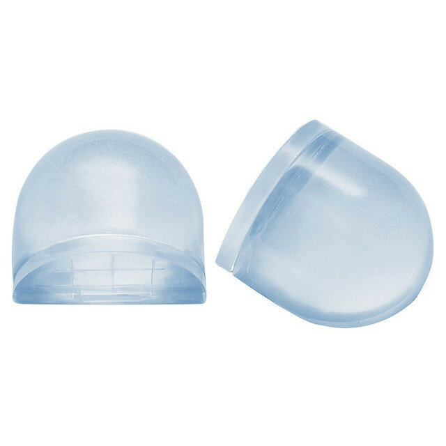 Стопор для двери UGO LOKS 2шт, размер: 42х22мм, ПВХ, прозрачный