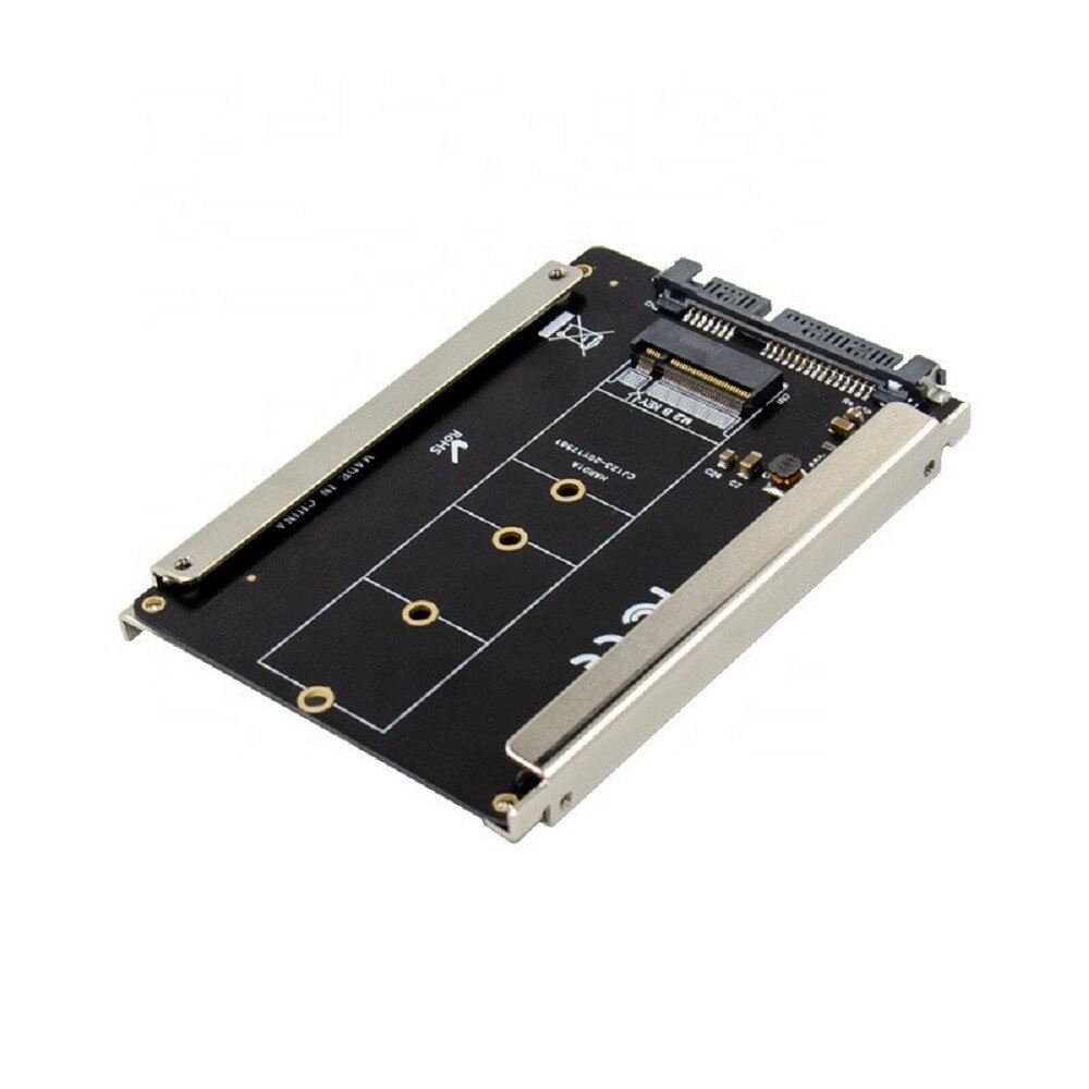 Orient переходник C295S, Переходник NGFF M.2 B-key SSD - SATA 2.5", тип 2230 2242 2260 2280, для подключения SSD M.2 SATA в отсек HDD 2.5" 30916