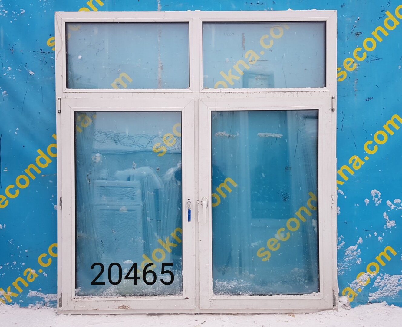 Пластиковое окно Б/У 1800(в) 1340 об х 1670(ш)