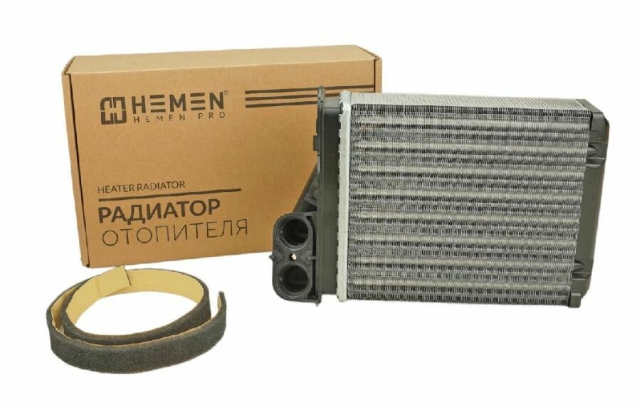 Радиатор отопителя Renault Logan 04-, Sandero 08-, Duster 10-, Lada Largus 12- (HOTR023)