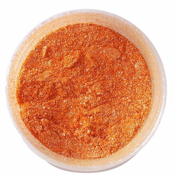 Блестящая пыльца съедобная Глянцевый абрикос Glossy Apricot Food Colors, 3,8 гр. (Набор из 2 шт.)