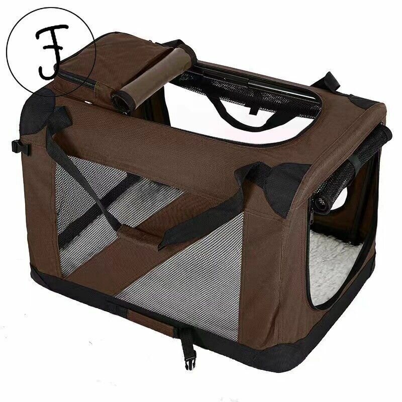 Клетка для собак, переноска для животных, выставочная палатка, дом-тент 82x58x58см