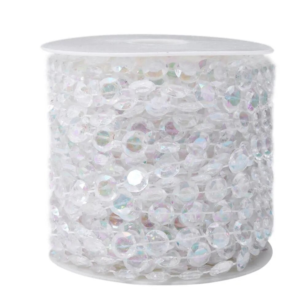 20 м / рулон акриловые хрустальные шторы восьмиугольные шторы из бусин домашний свадебный декор