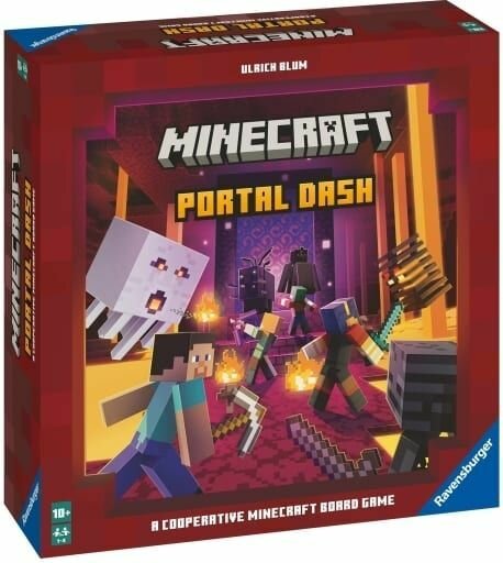 Minecraft (Portal Dash), 2023 г. Новый набор настольных игр