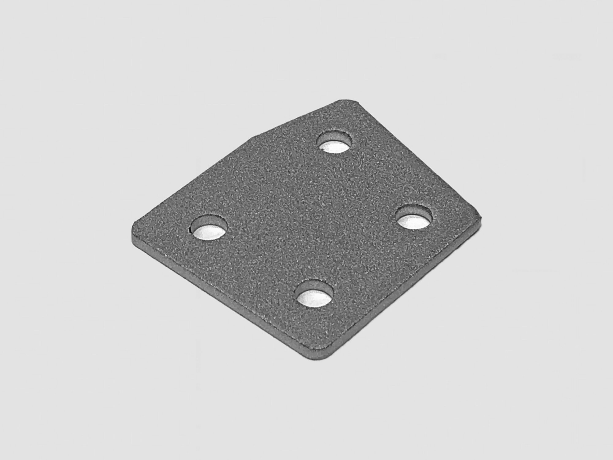 У-соединитель15 градусов 4 отв, паз 6, L54 / 5 шт / соберизавод / пластина крепежная