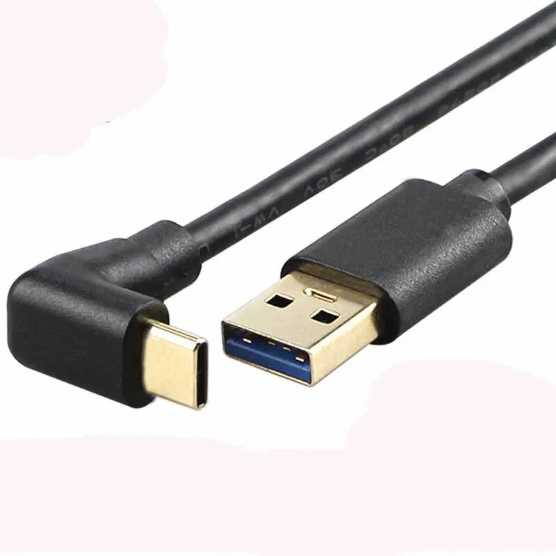 USB 3.0 Type-A to Type-C кабель, 50cm, Gold plate