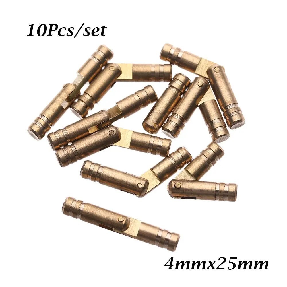 Медные мини-петли для коробок 4mmx25mm, 10 шт.
