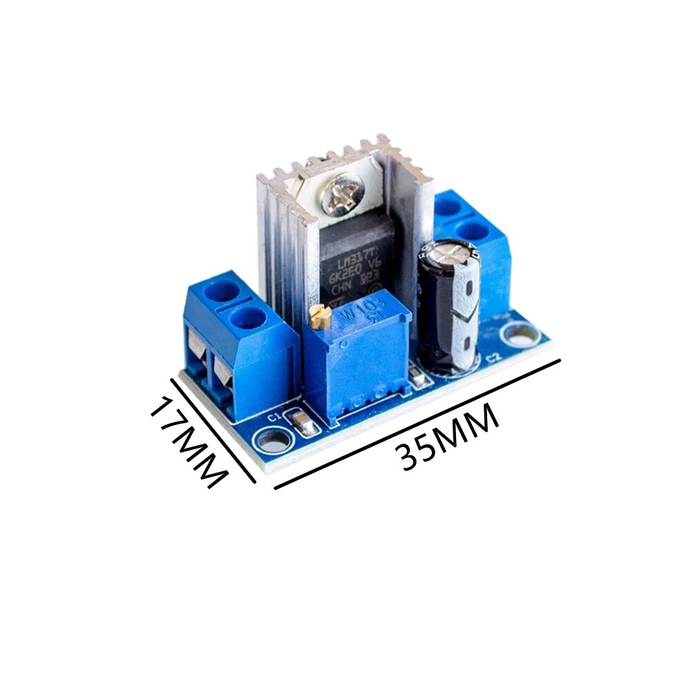 LM317 понижающий модуль регулятора напряжения