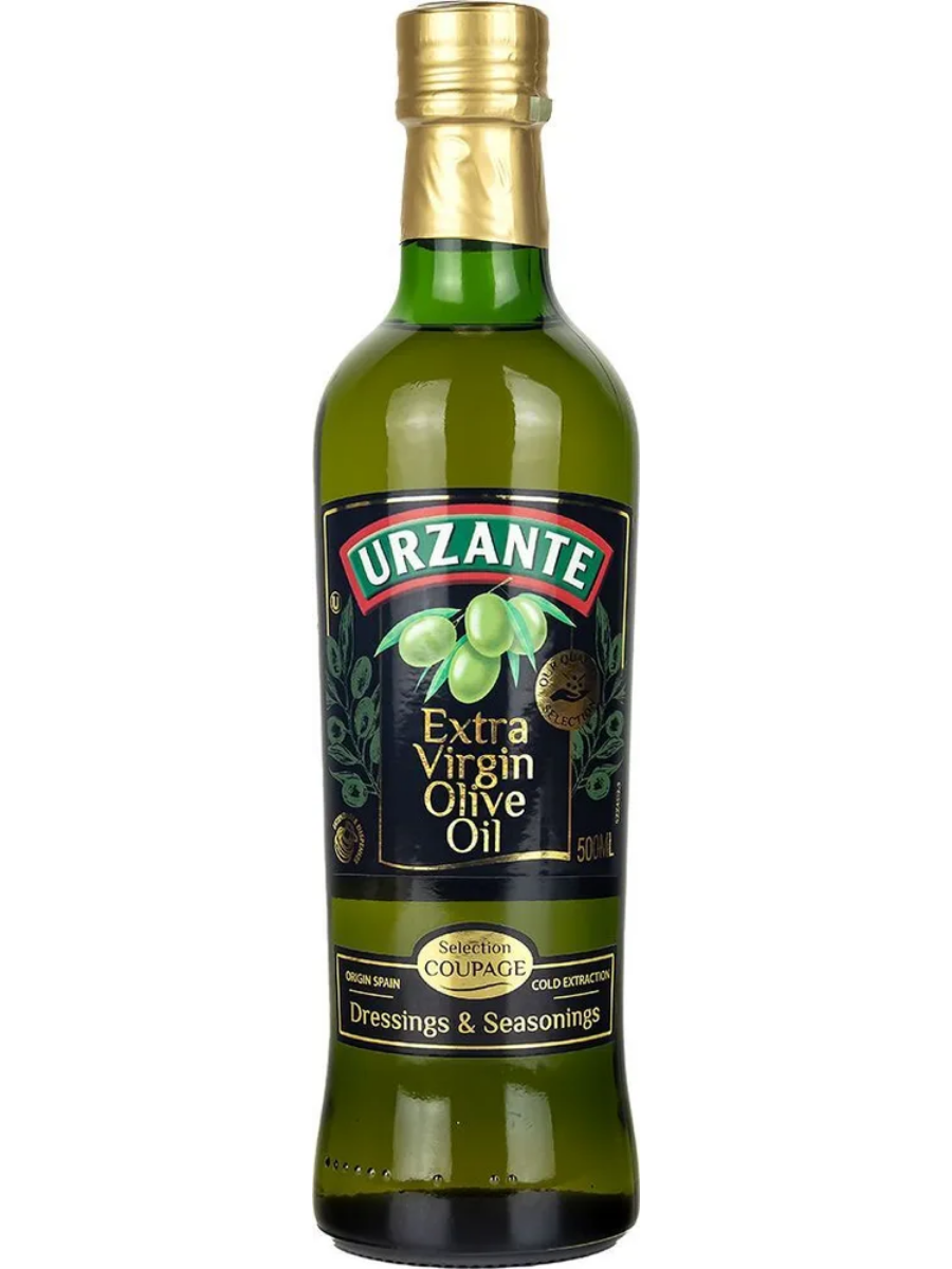 Масло оливковое Extra Virgin нерафинированное URZANTE 500 мл