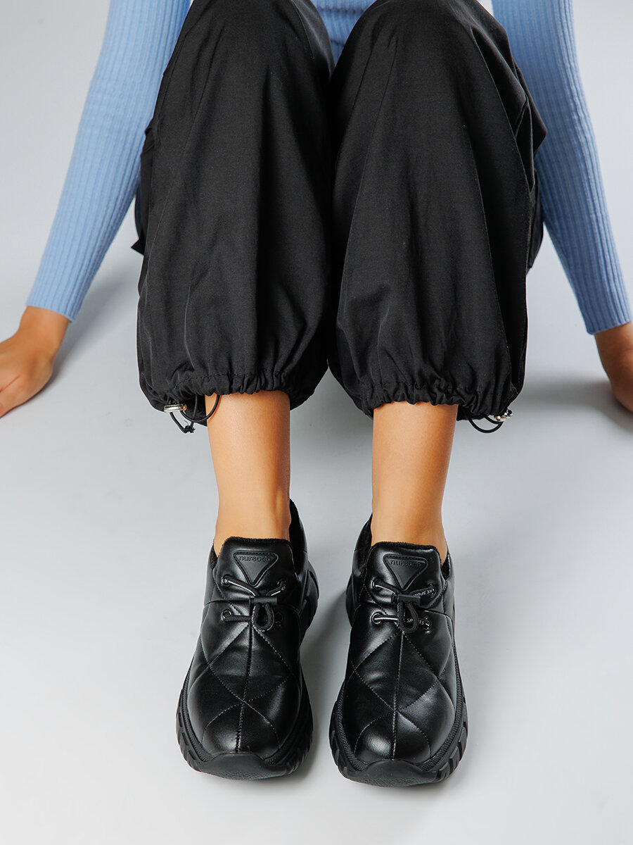 Кроссовки кеды на высокой подошве утепленные 2026