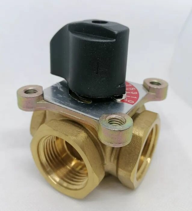 Смесительный клапан, четырехходовой, поворотный, 3/4" BL3813