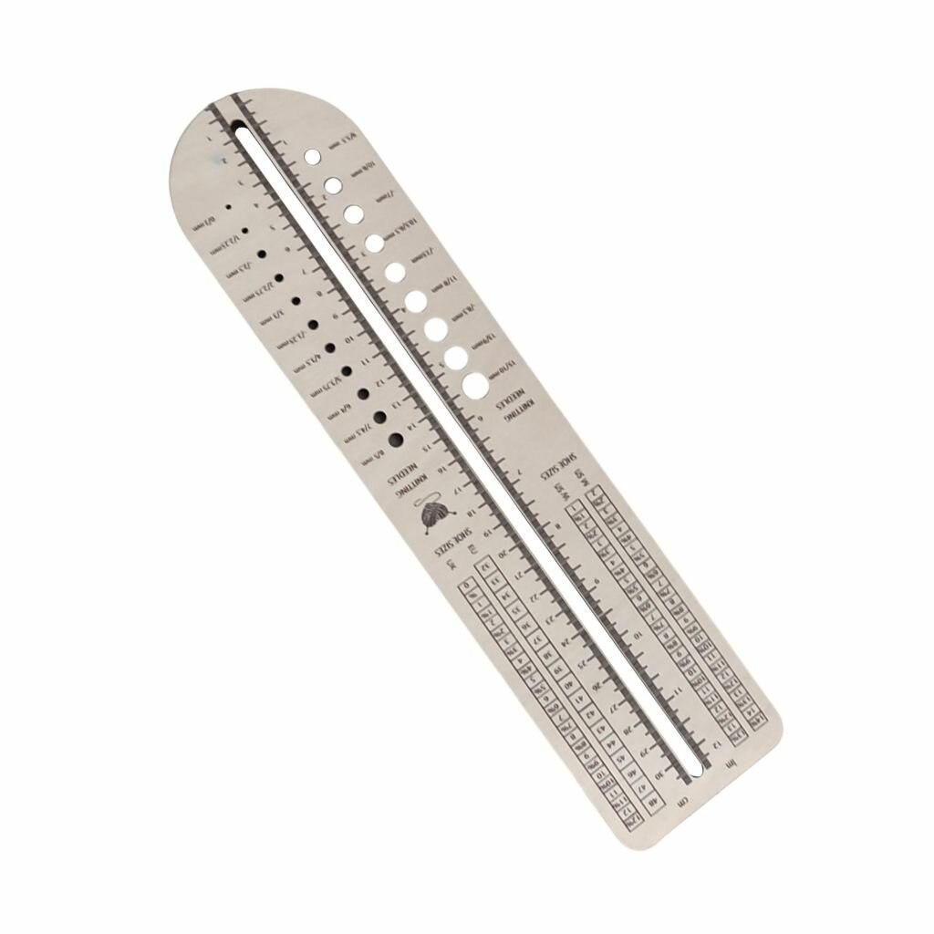 Многофункциональная линейка для вязания носков