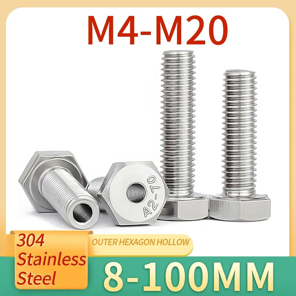 Набор винтов М4-М20 из нержавеющей стали M5x8 (5pcs)