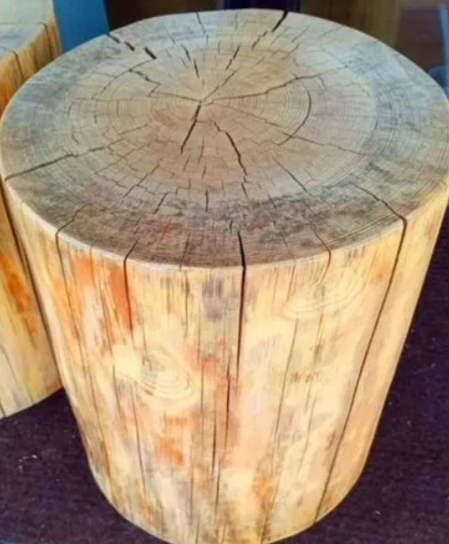 Пень декоративный натуральный сосновый